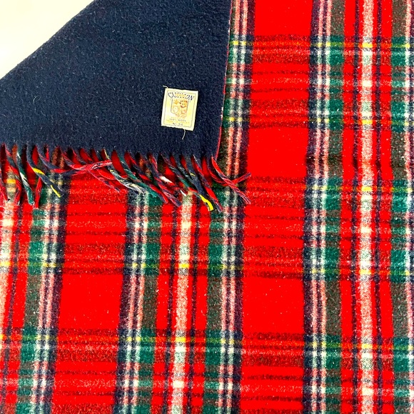 Bedding | Vintage Curvon Crown 10 Wool No 54 Lap Baby Blanket 42 By 35 ...